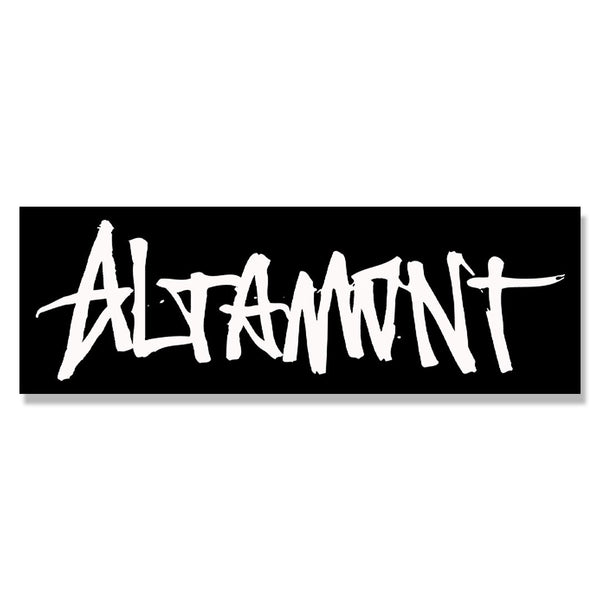 ALTAMONT TEAM LOGO STICKER 9"X3" - SINGLE - Altamont Apparel
